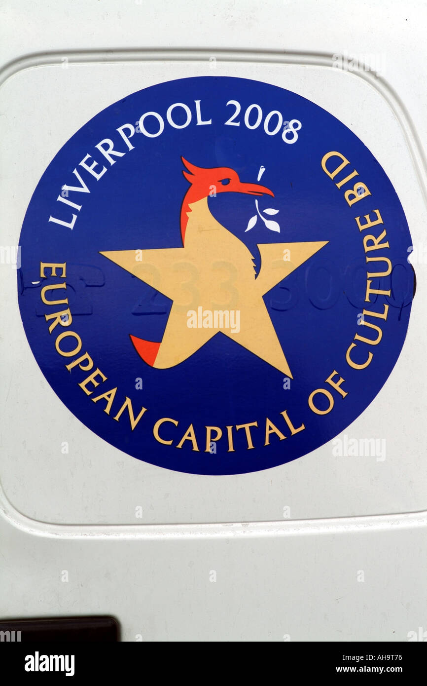 Liverpool city of culture logo hi-res stock photography and images - Alamy