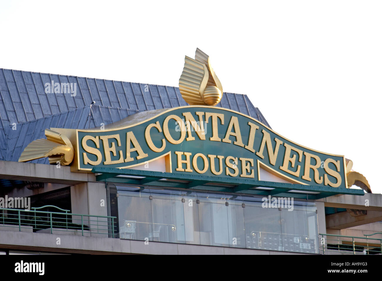 Sea Containers House logo sign London SE1 England Stock Photo - Alamy