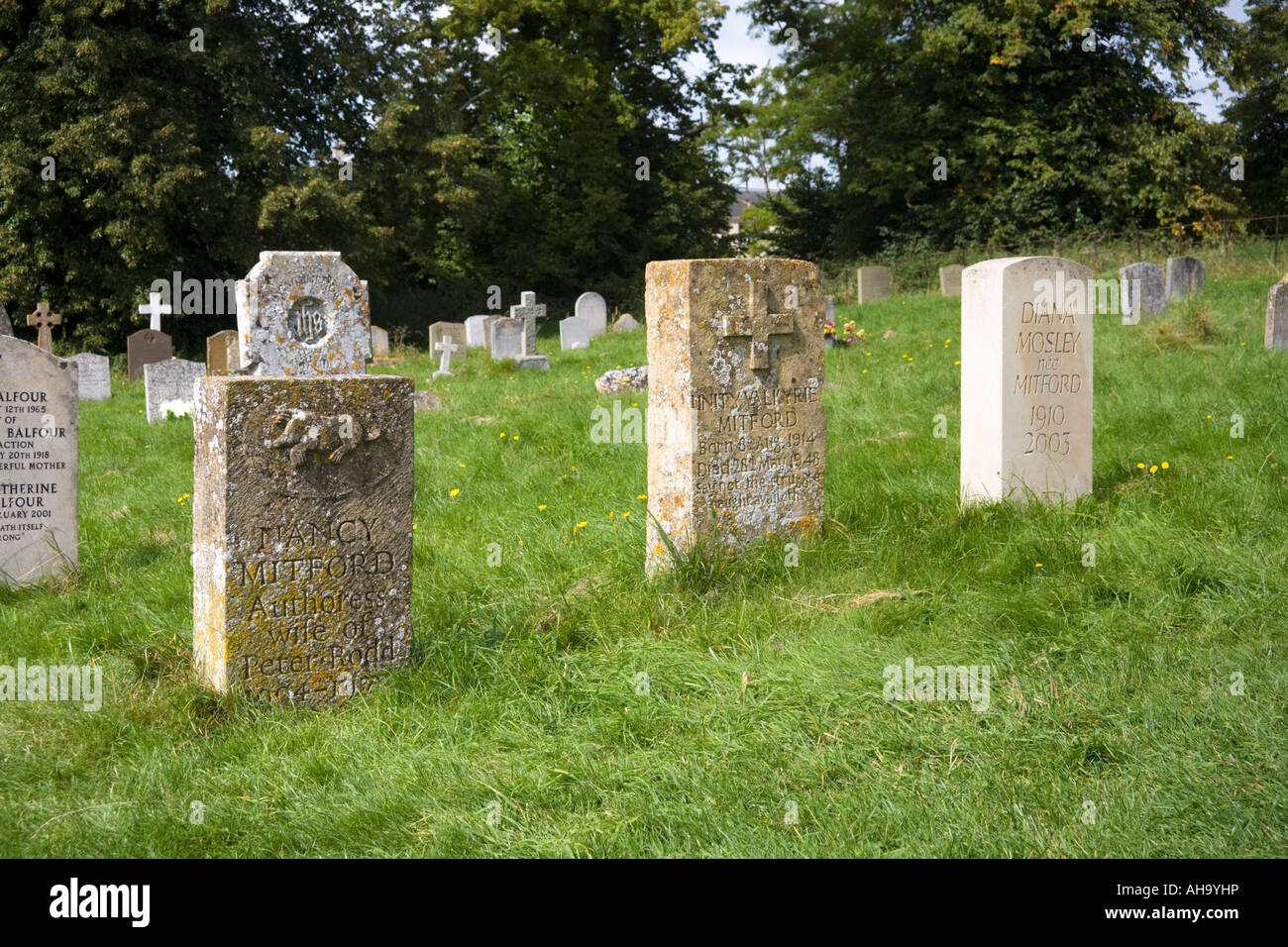 Mitford grave hi-res stock photography and images - Alamy