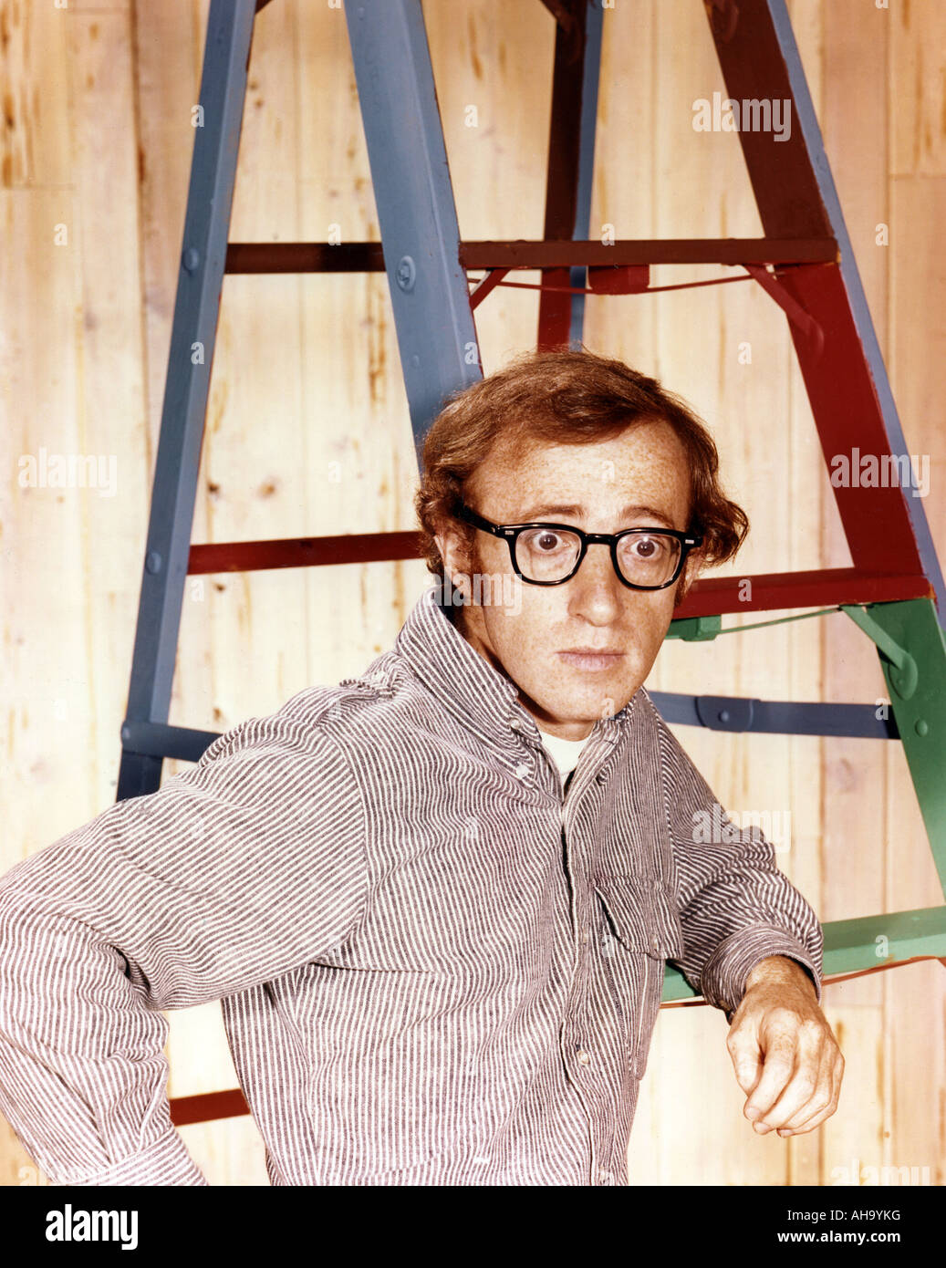 WOODY ALLEN US film producer and actor about 1978 Stock Photo - Alamy