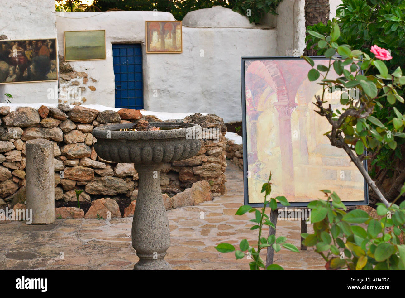 Galerie Can Daifa in Santa Gertrudis de Fruitera Ibiza Stock Photo - Alamy