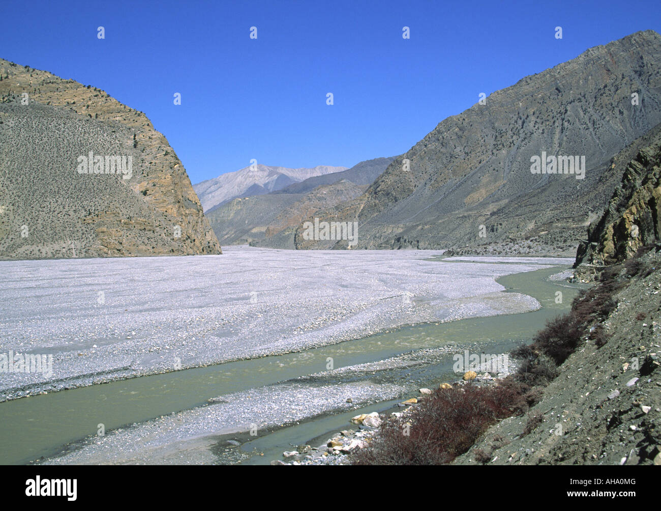 Kali Gandaki River , Nepal Stock Photo - Alamy