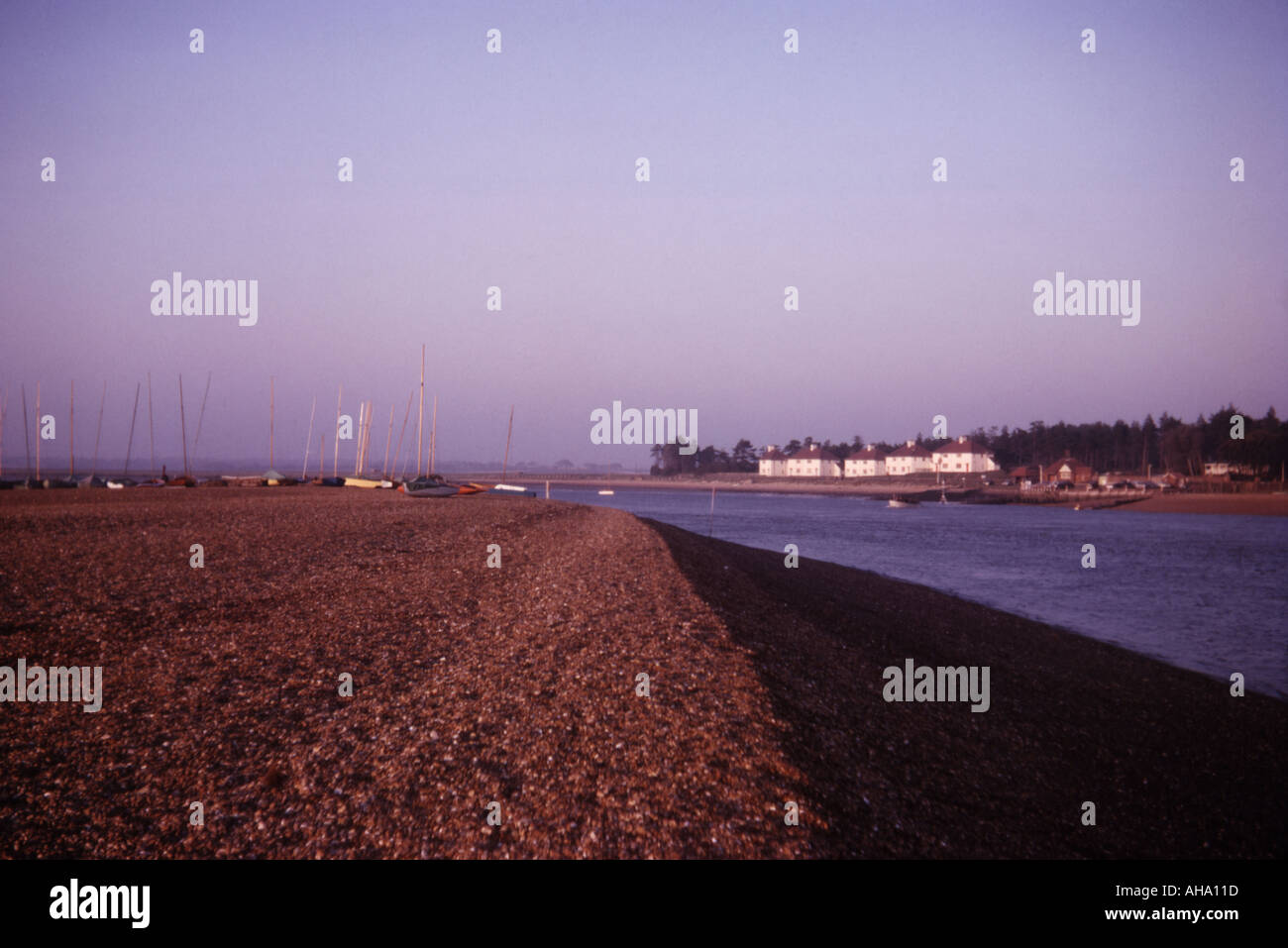 colour image off a landscape and a body off sea in the distance lots ...