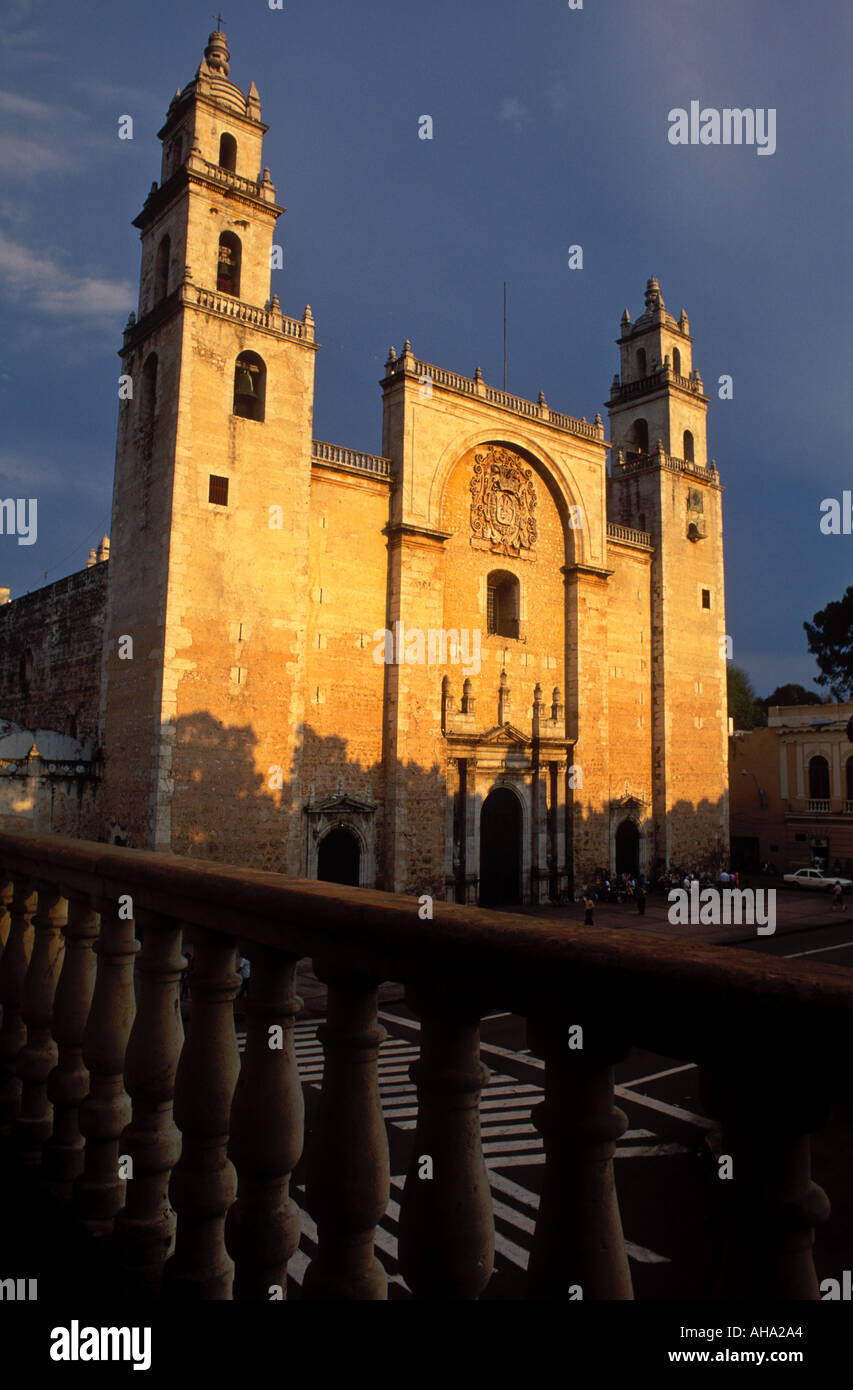 Mexico Yucatan Merida Cathedral Stock Photo - Alamy