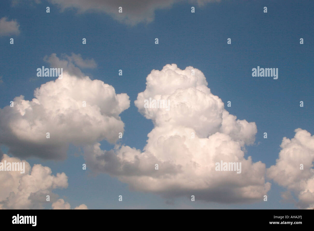 Summer Cumulus Clouds Stock Photo - Alamy
