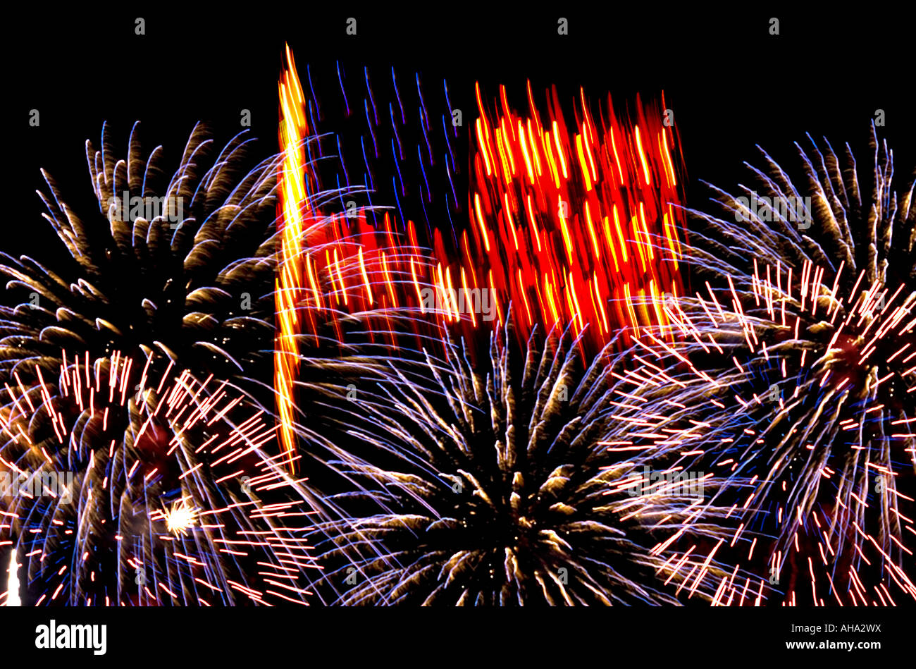 Fireworks display united states hi-res stock photography and images - Alamy