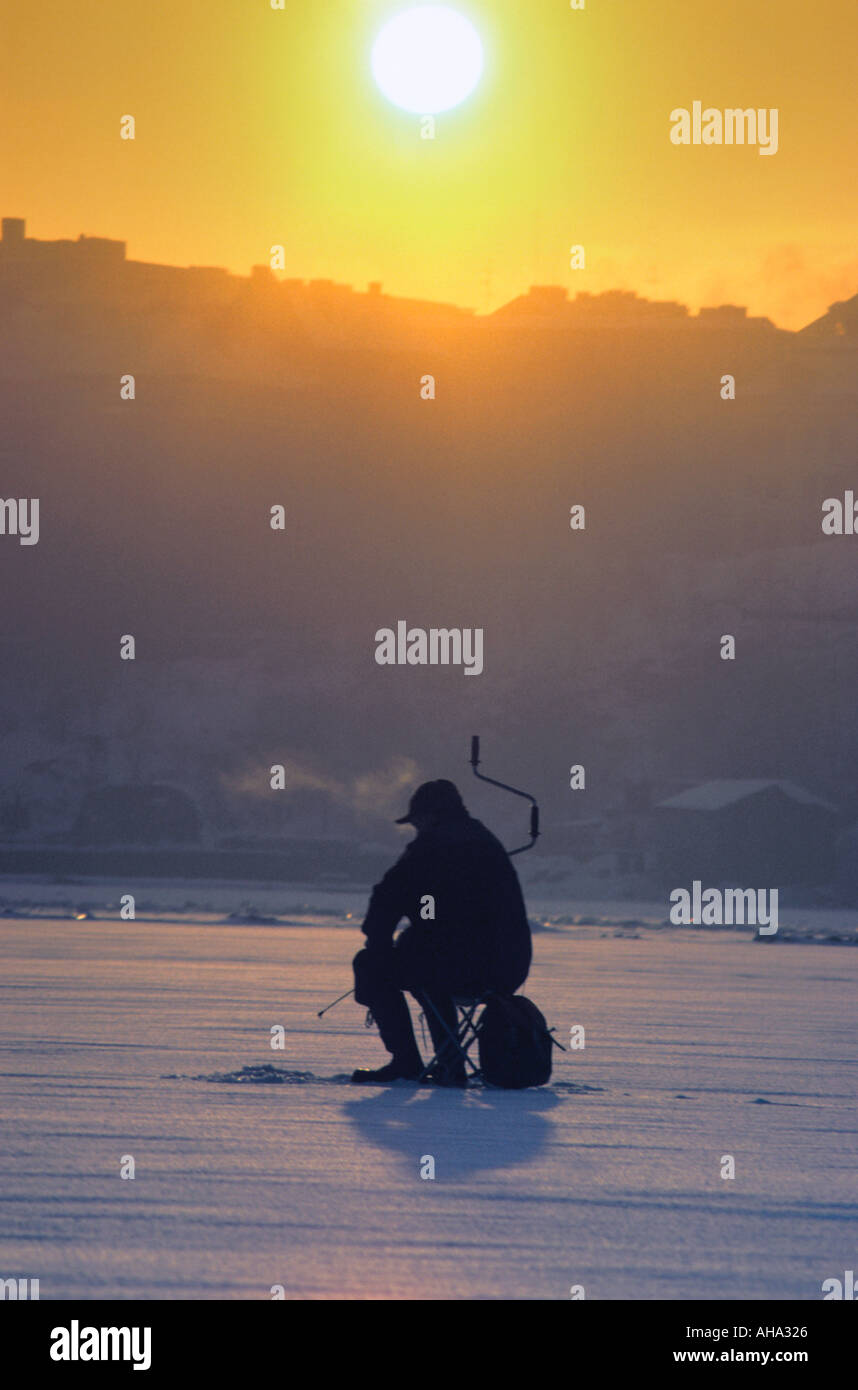 Stockholm ice fishing hi-res stock photography and images - Alamy
