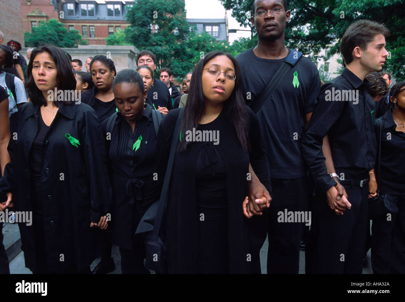 Harvard students protest hi-res stock photography and images - Alamy