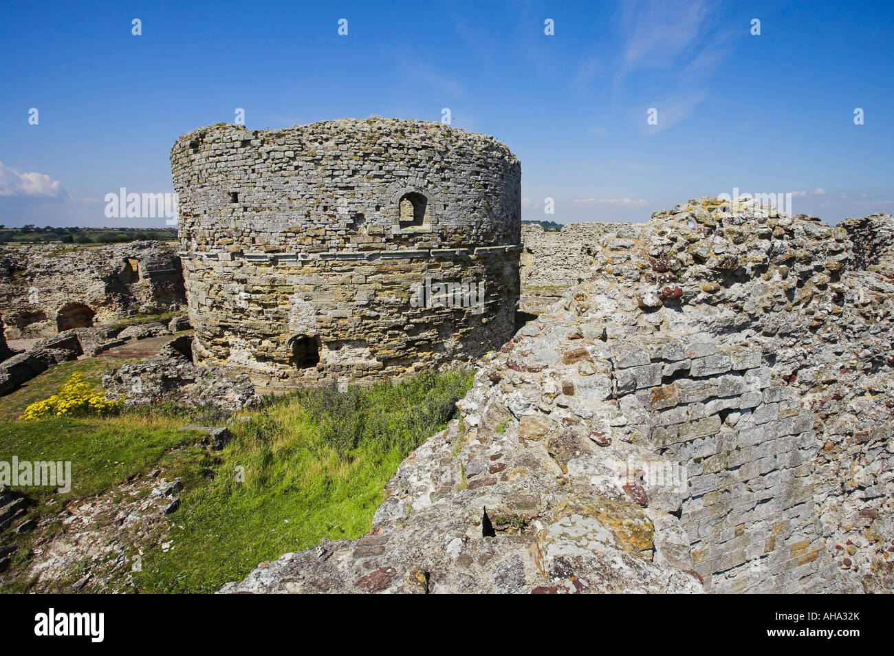 Camber Castle Rye Sussex England Stock Photo - Alamy