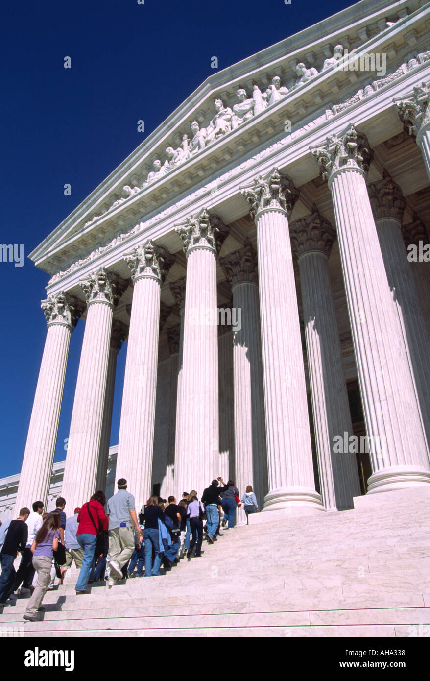 People stairs supreme court hi-res stock photography and images - Alamy