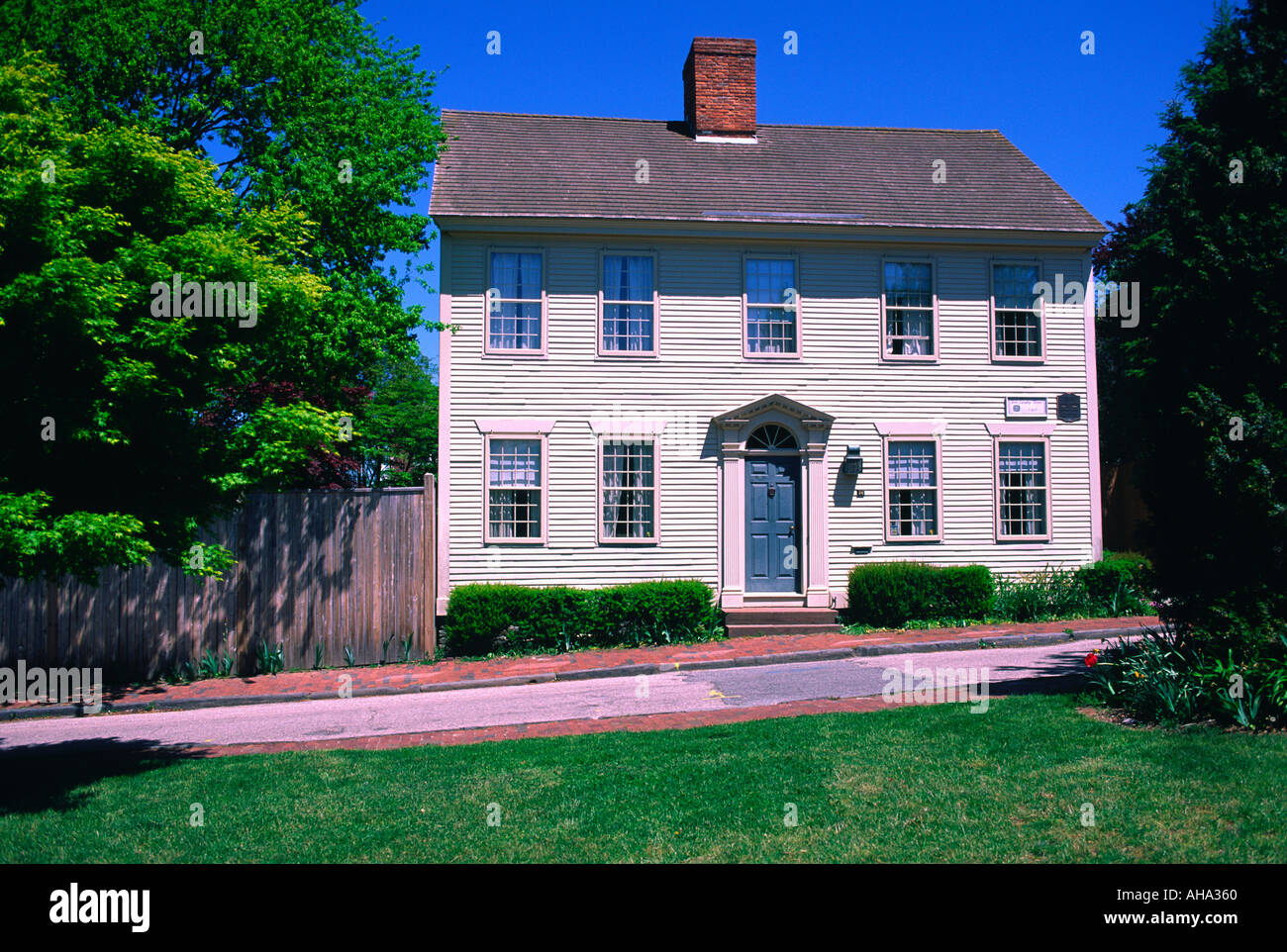Colonial rhode island hi-res stock photography and images - Alamy