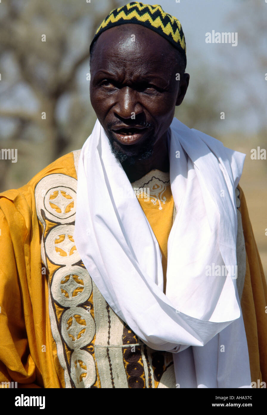 Man in traditional dress, Mali Stock Photo - Alamy
