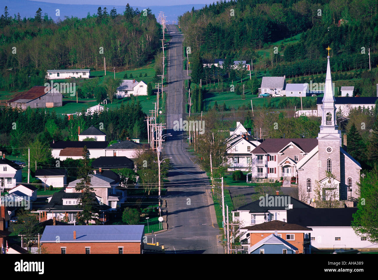 Farming village quebec canada hi-res stock photography and images - Alamy