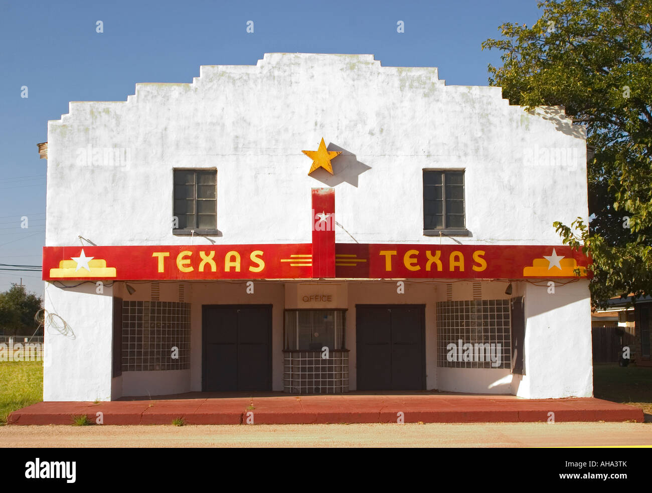 Texas old movie theater hi-res stock photography and images - Alamy
