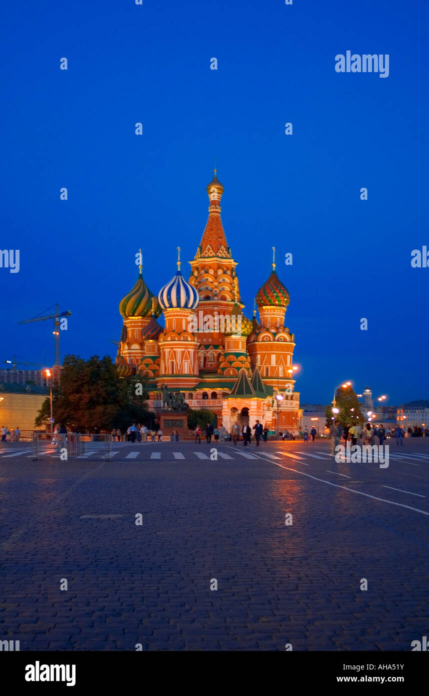 Moscow Red square Cathedral Basil Stock Photo - Alamy