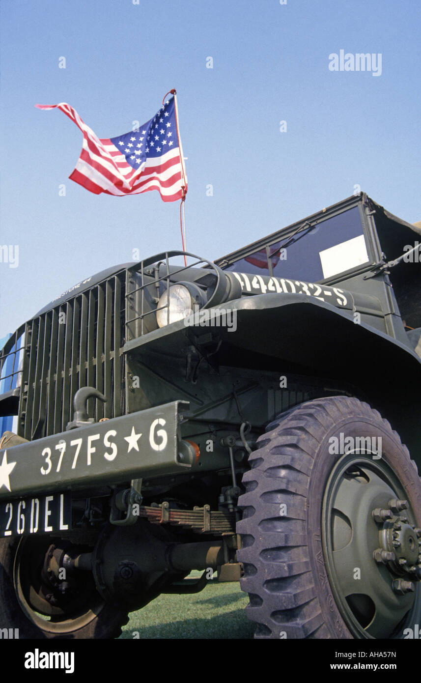 Vintage american military jeep hi-res stock photography and images - Alamy