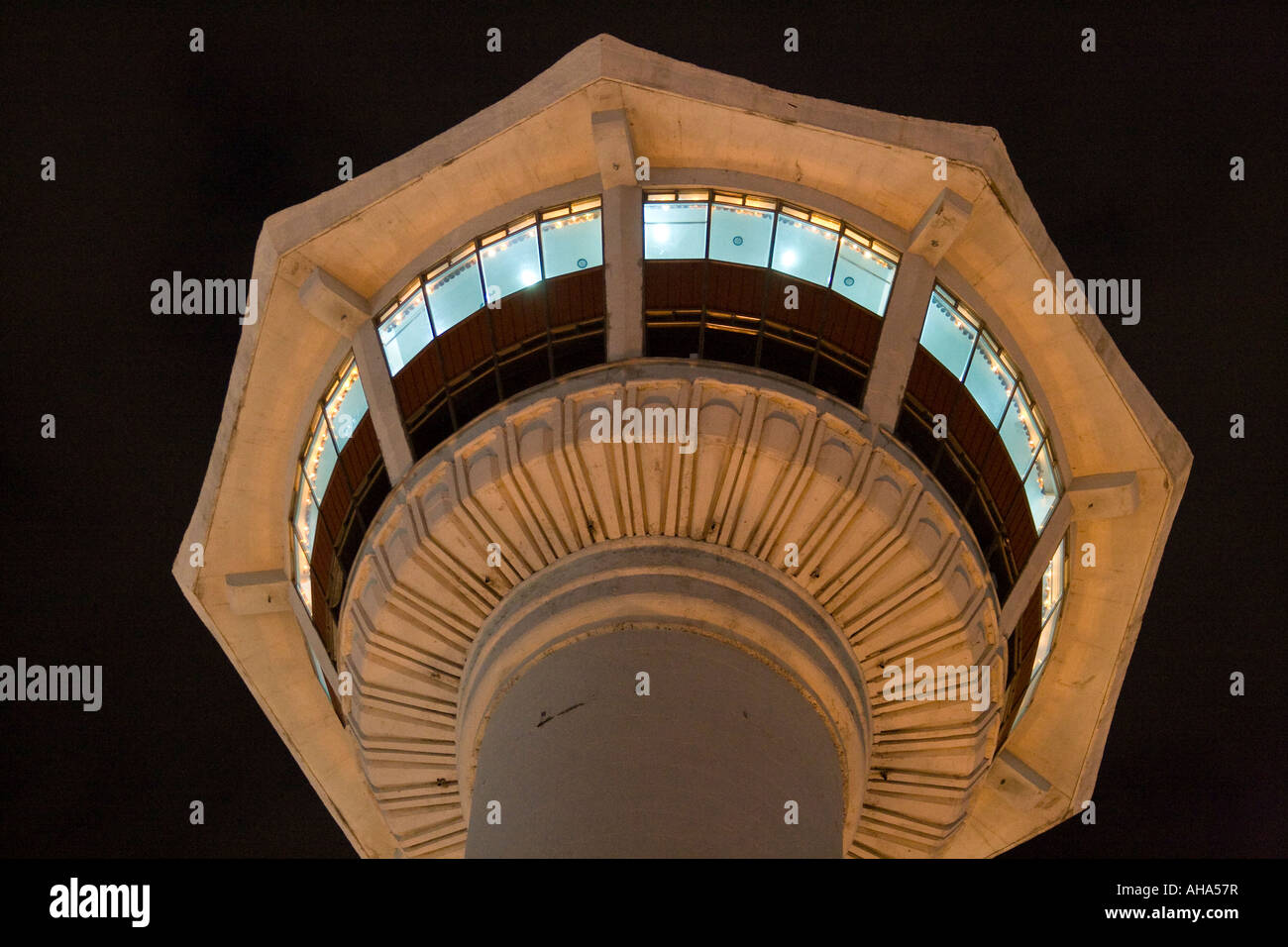 Nightly View of Busan Tower South Korea Stock Photo - Alamy
