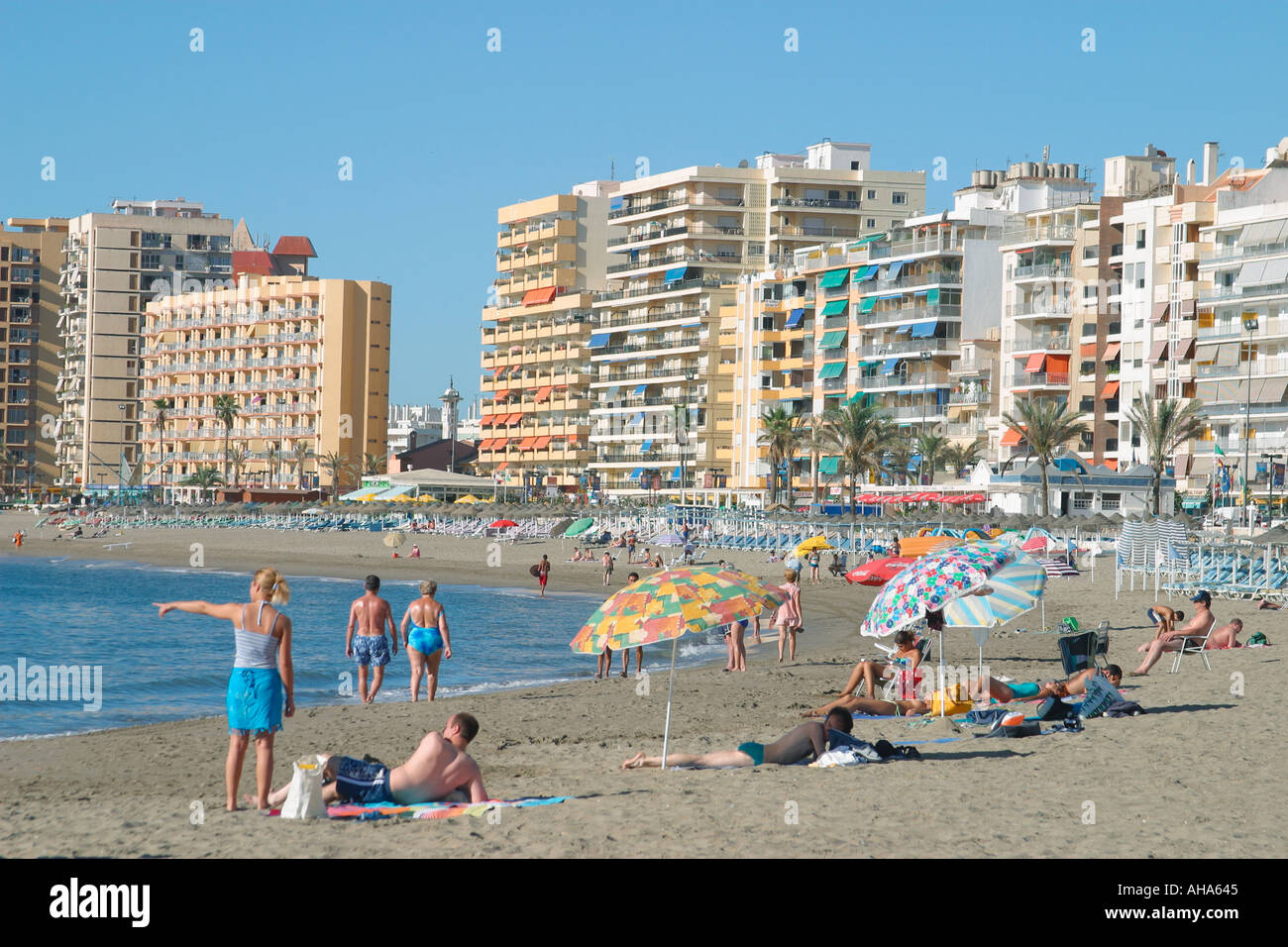 Playa fuengirola hi-res stock photography and images - Alamy