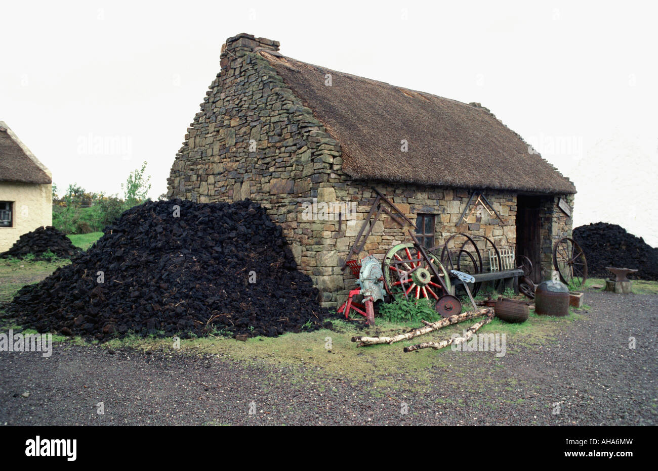 Ireland Kerry Bog Village museum Glenbeigh County Kerry depicts life in ...