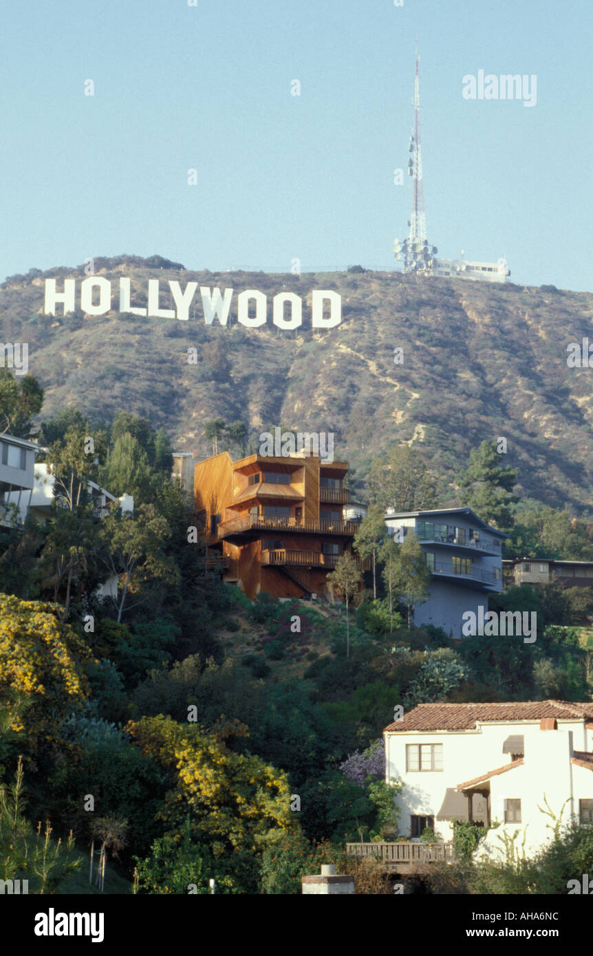 Hollywood Sign Hollywood Hills Los Angeles County California United ...