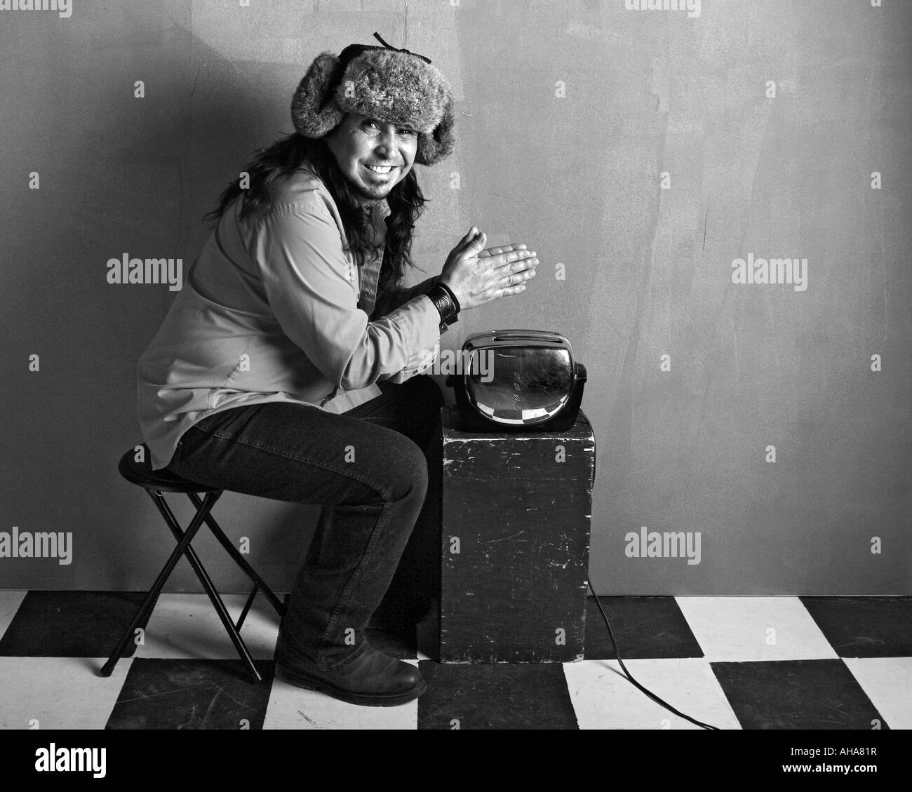 Native hat Black and White Stock Photos & Images - Alamy