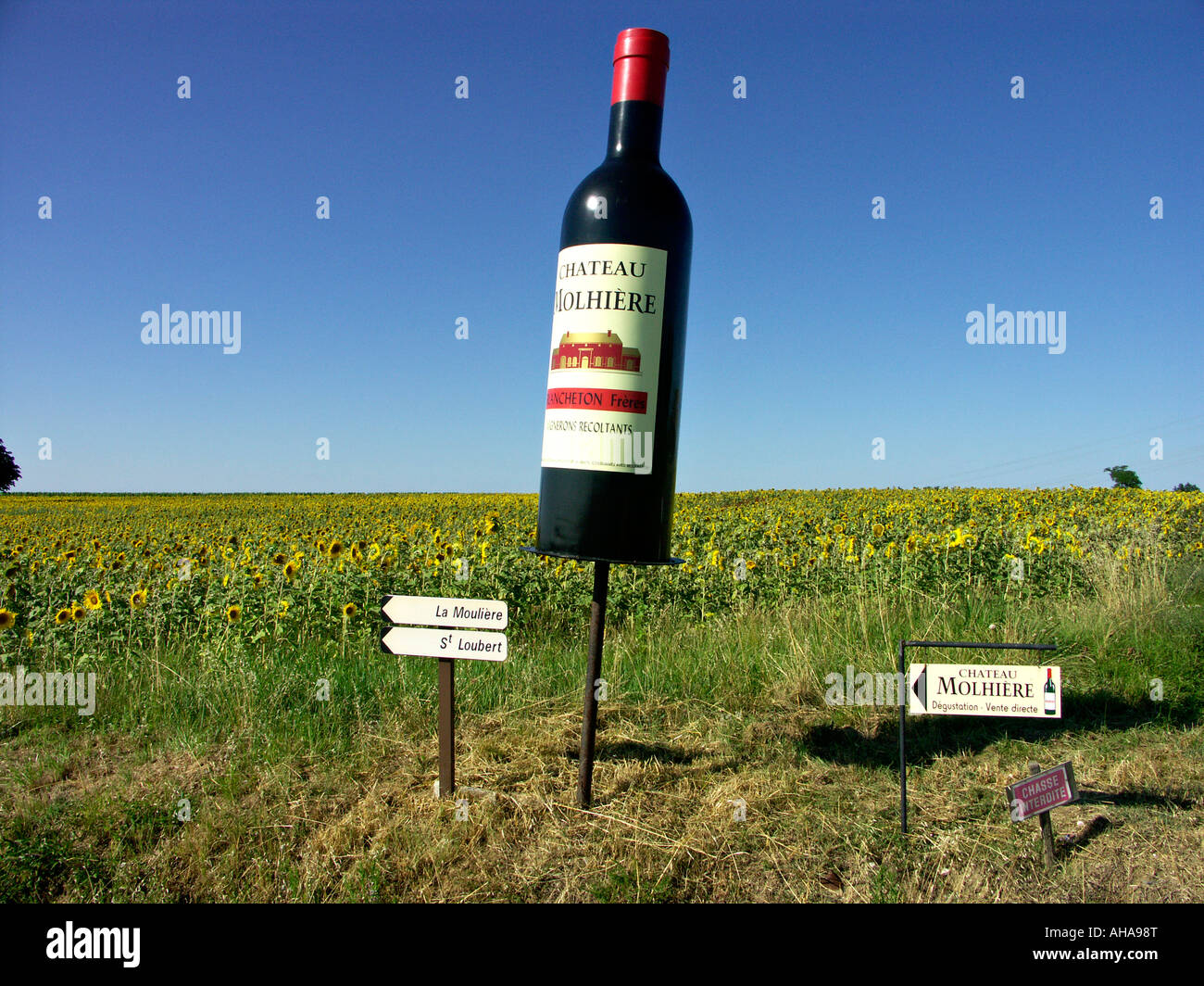 Giant wine bottle hi-res stock photography and images - Alamy