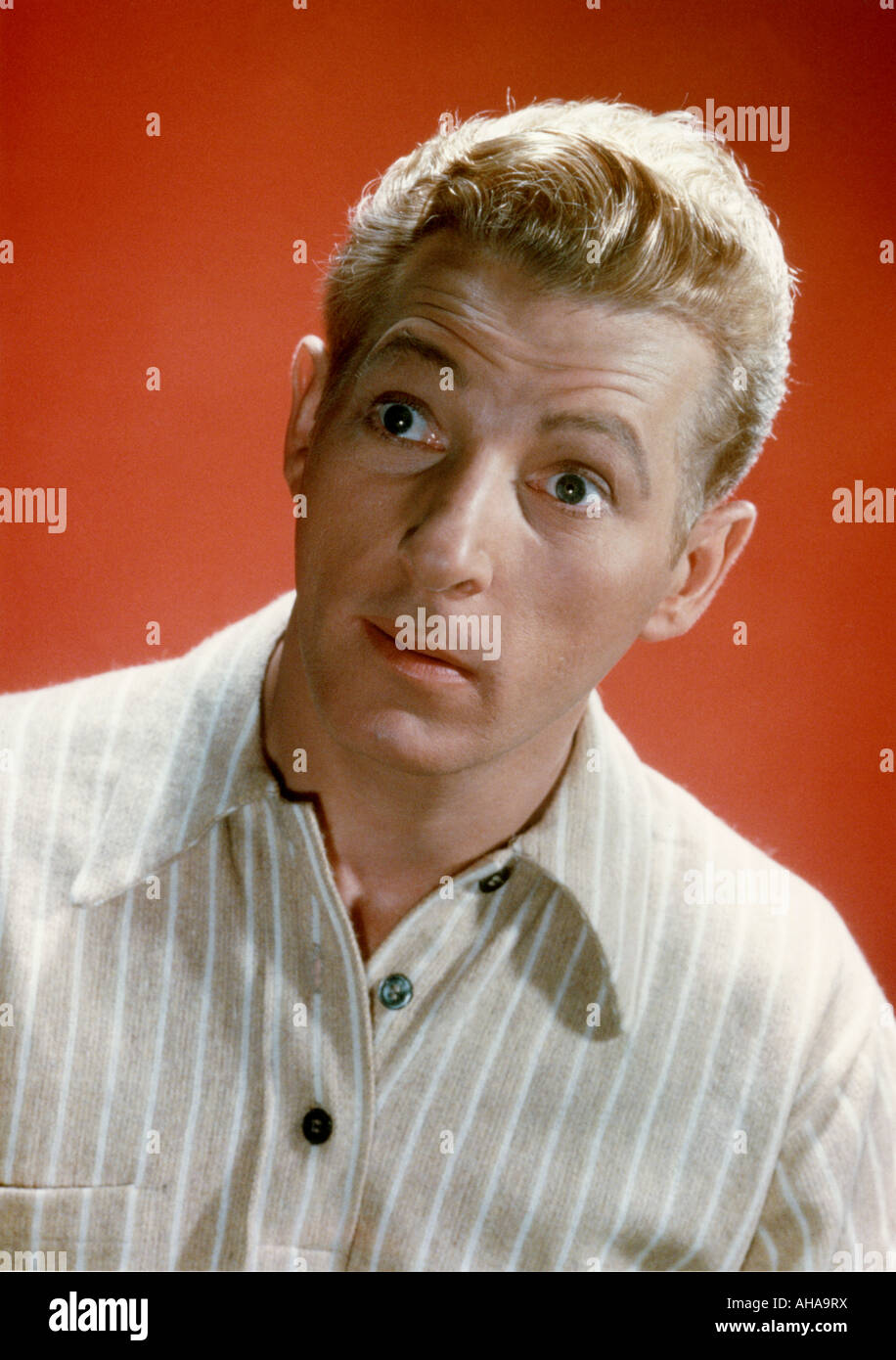 DANNY KAYE US stage, radio and film actor about 1956 Stock Photo - Alamy