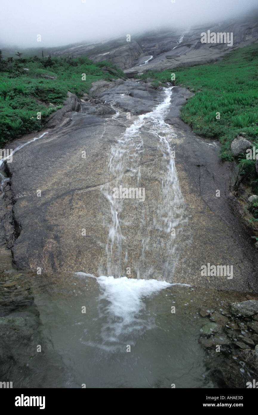 Long Waterfall Newfoundland Stock Photo - Alamy