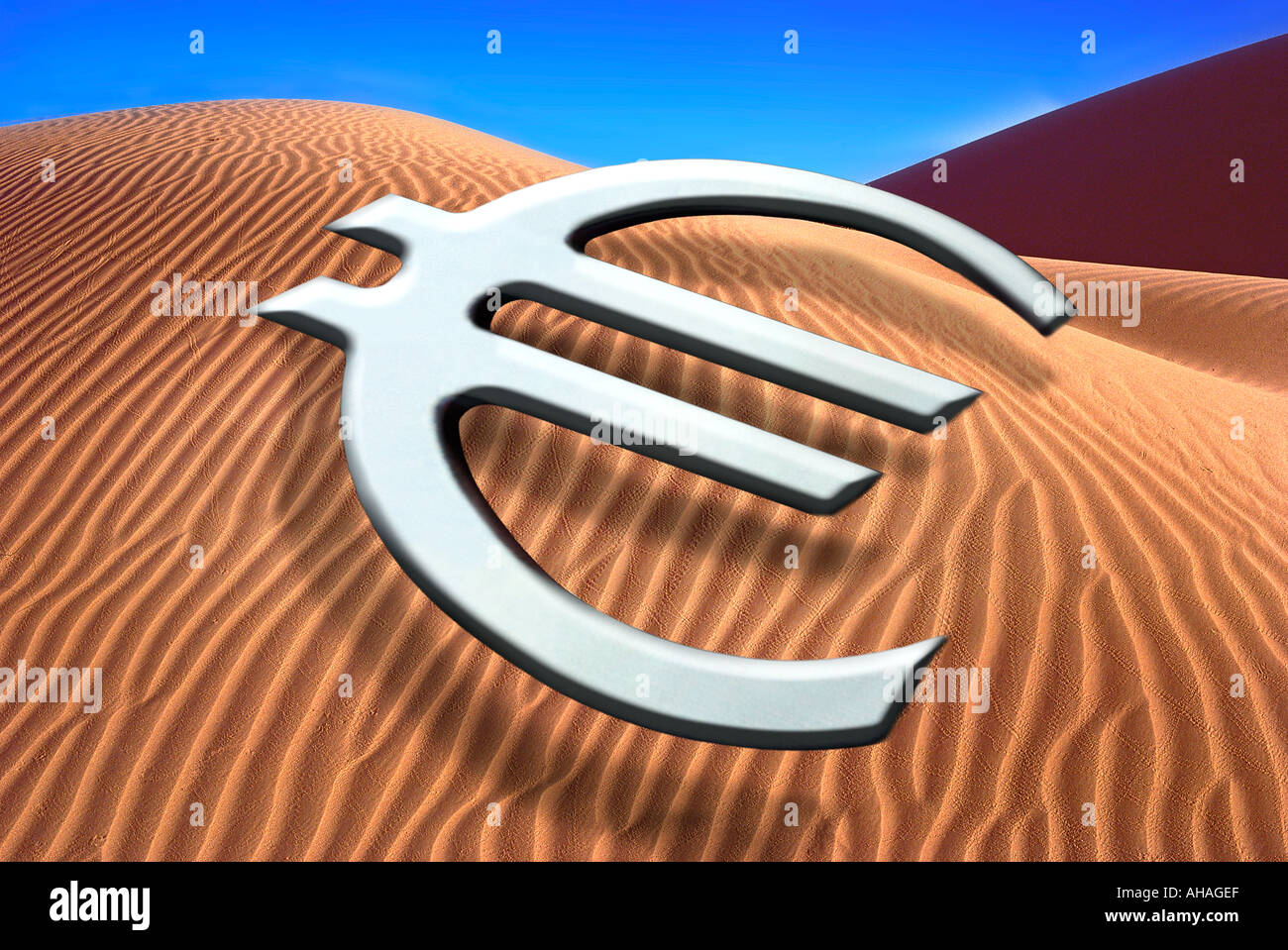 Digital currency symbols floating hi-res stock photography and images ...
