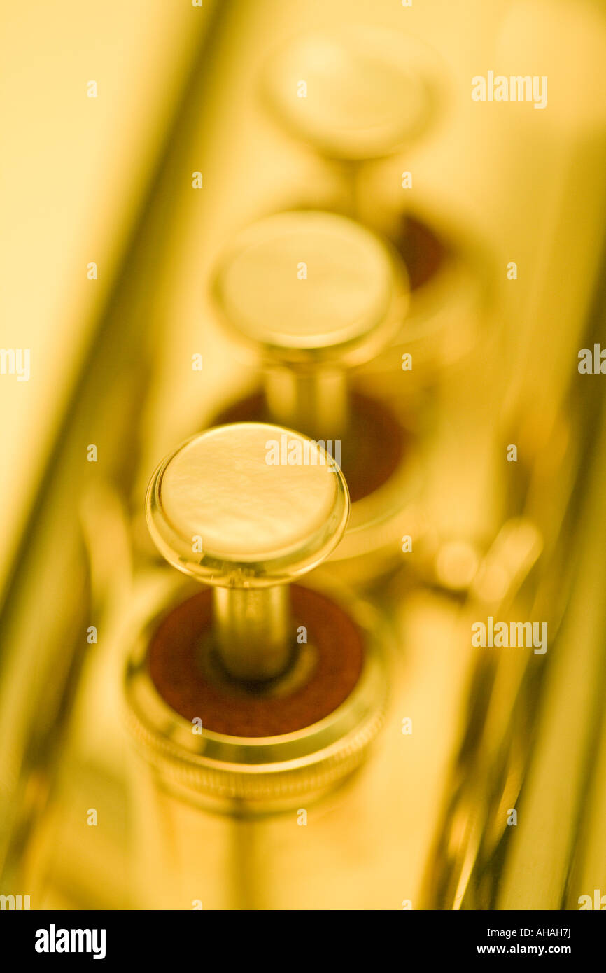 Trumpet close up hi-res stock photography and images - Alamy