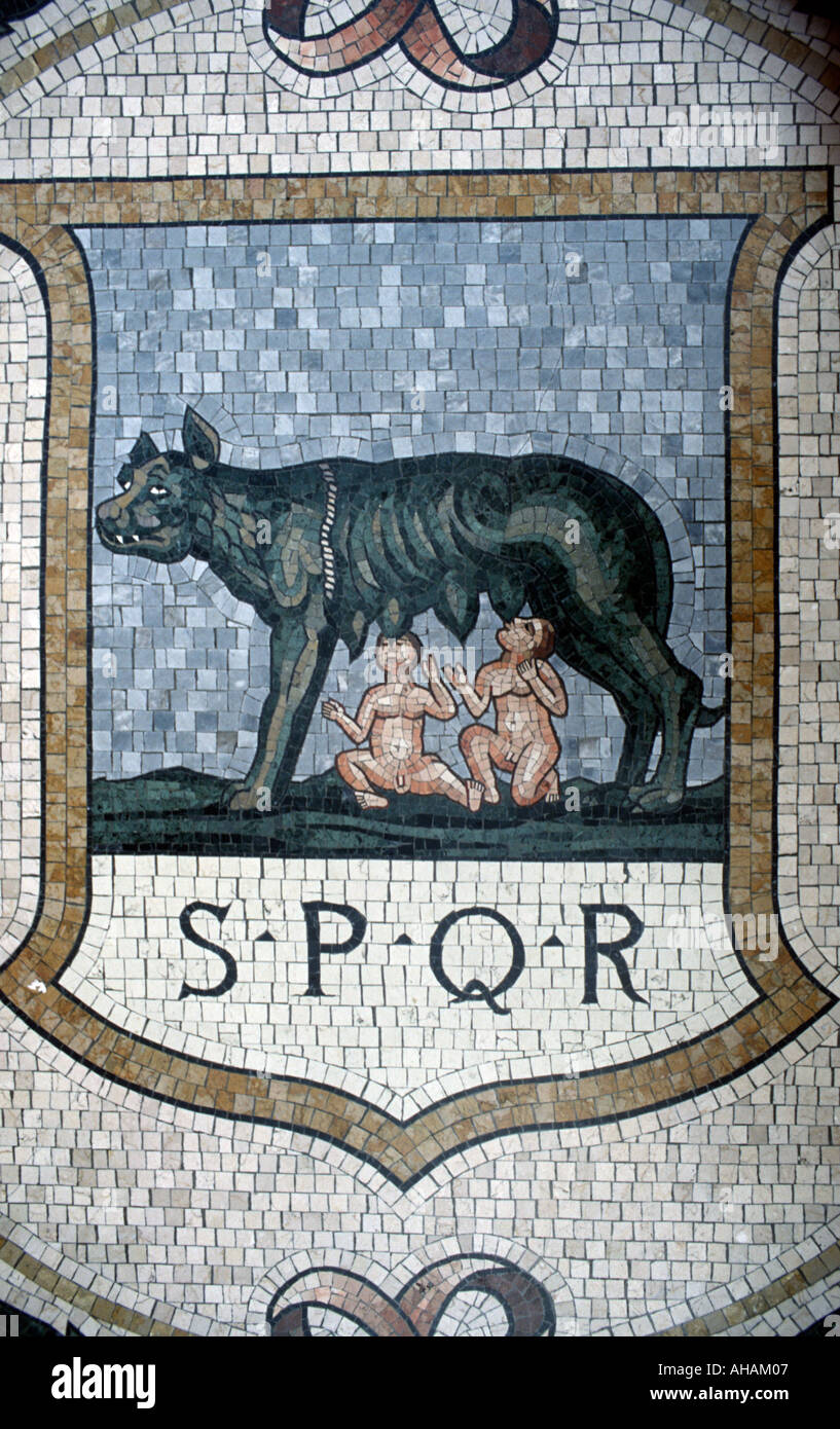 Milan Italy Tile mosaic bull Galleria Vittorio Emanuele II Stock Photo ...