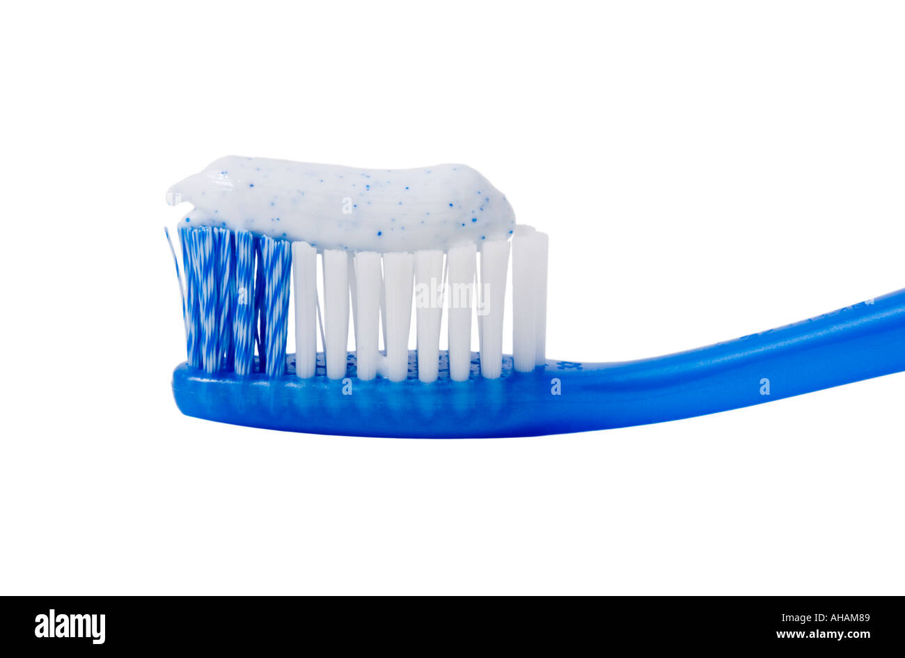 Toothbrush and paste Stock Photo - Alamy