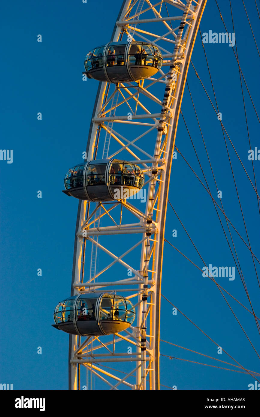 London Eye closeup Stock Photo - Alamy