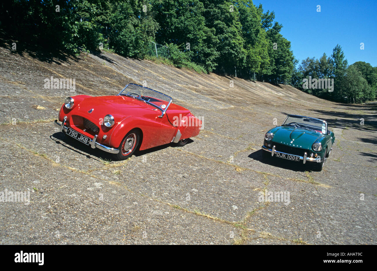 Triumph tr2 sports car hi-res stock photography and images - Alamy