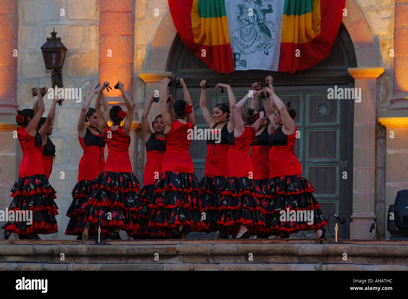 Fiesta dancers santa barbara gadal hi-res stock photography and images ...