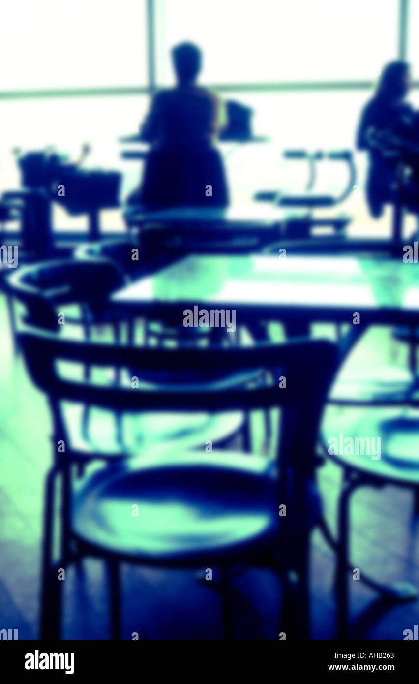 Airport coffee shop Stock Photo - Alamy