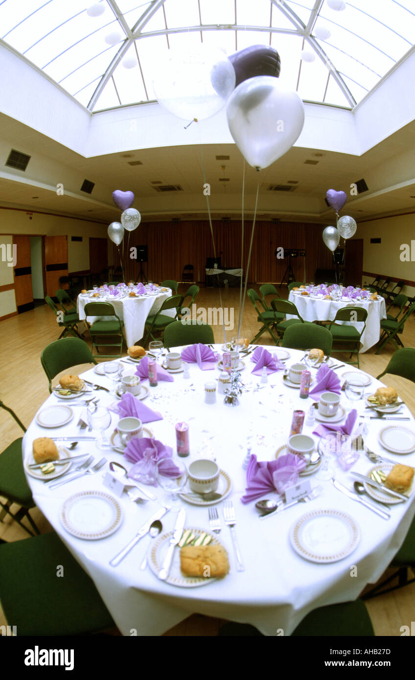 Wedding breakfast tables hi-res stock photography and images - Alamy