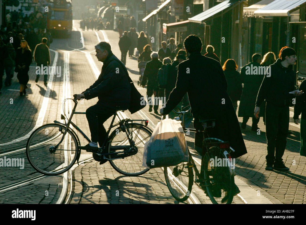 Bicycles in Amsterdam Holland Picture by Philip Hollis Stock Photo - Alamy