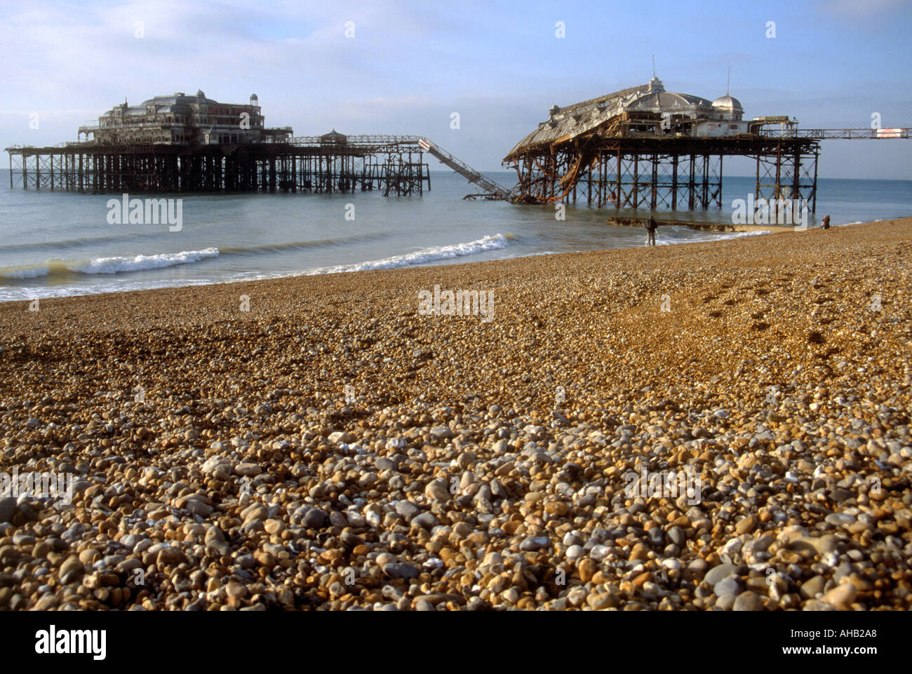 Brighton west pier 2002 hi-res stock photography and images - Alamy