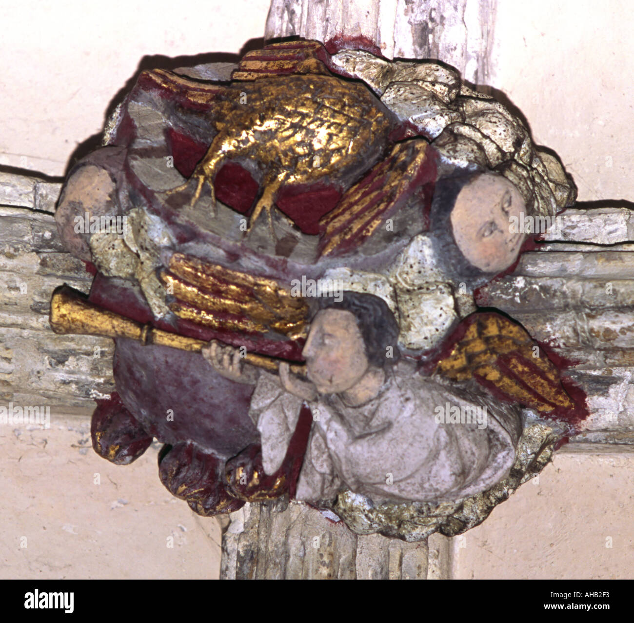 Medieval roof boss hi-res stock photography and images - Alamy