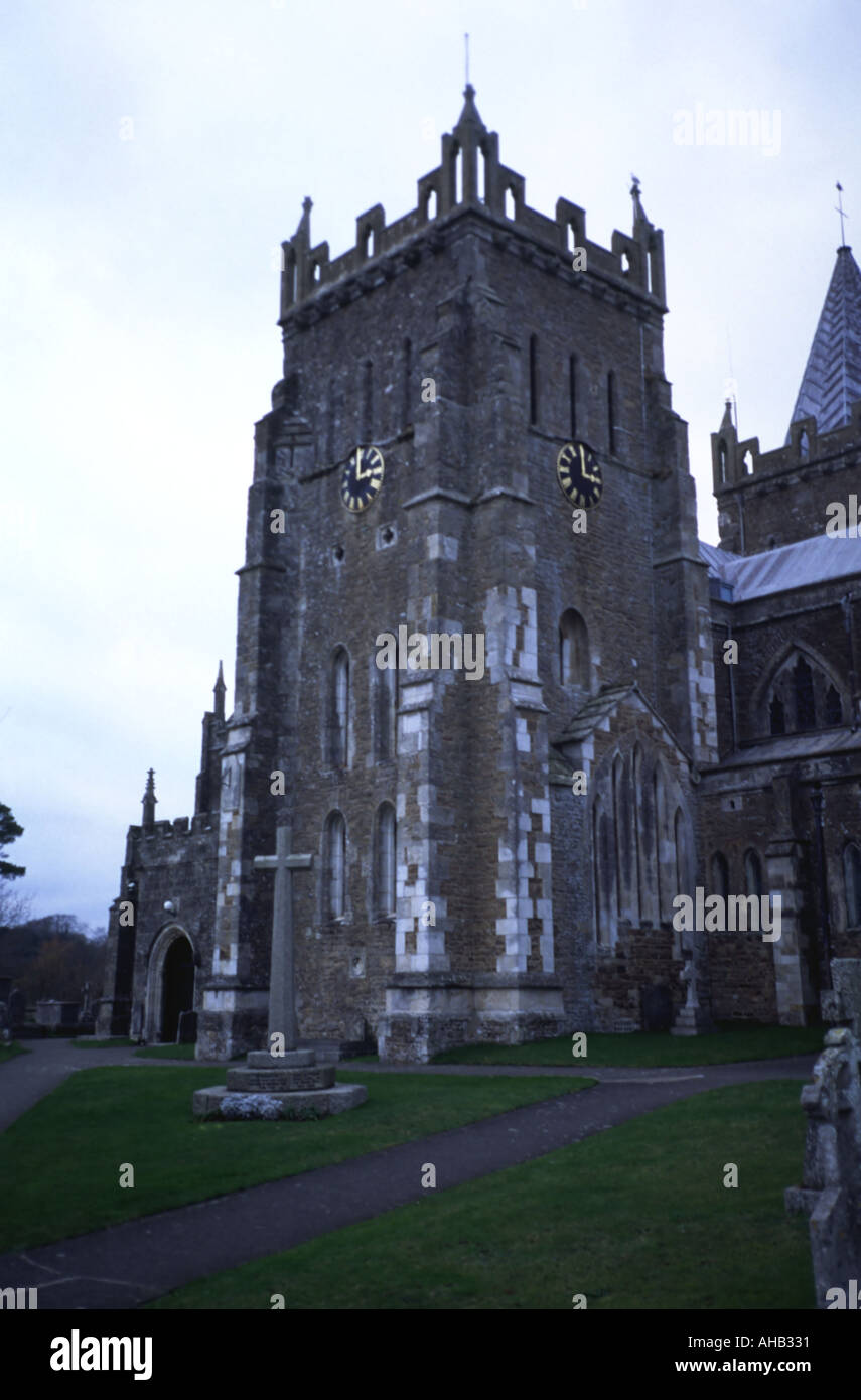 Ottery Church Ottery St Mary Devon Stock Photo - Alamy