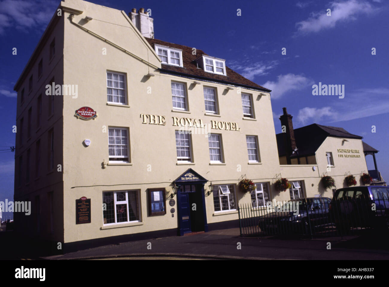 Royal Hotel Deal Kent Stock Photo - Alamy