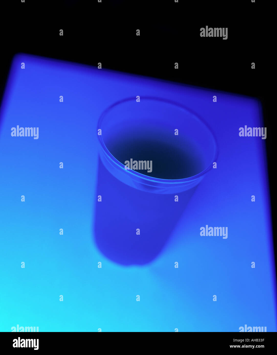 Blue Plastic Cup Stock Photo - Alamy