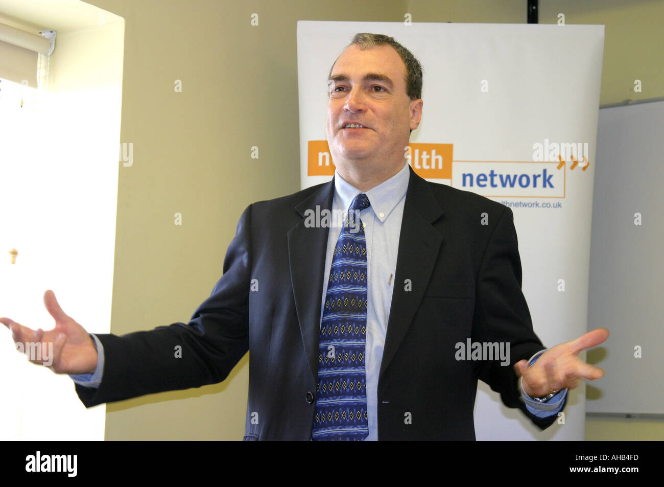Stephen Ladyman Labour MP For South Thanet Health Minister Making a ...