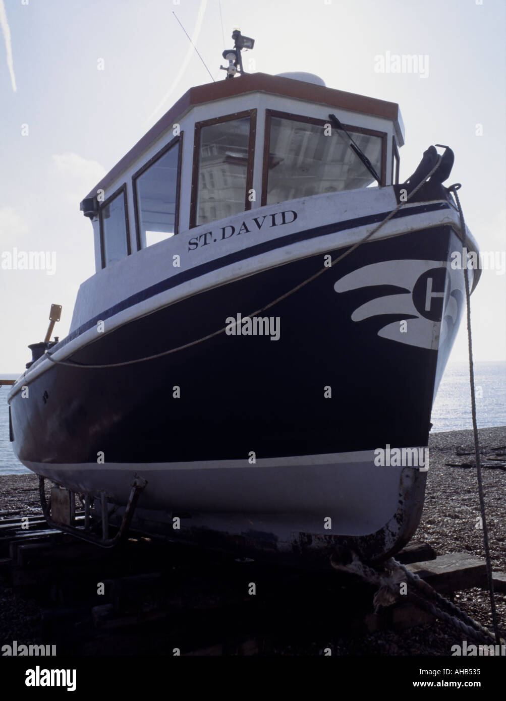 fishing boat Deal Kent Stock Photo - Alamy