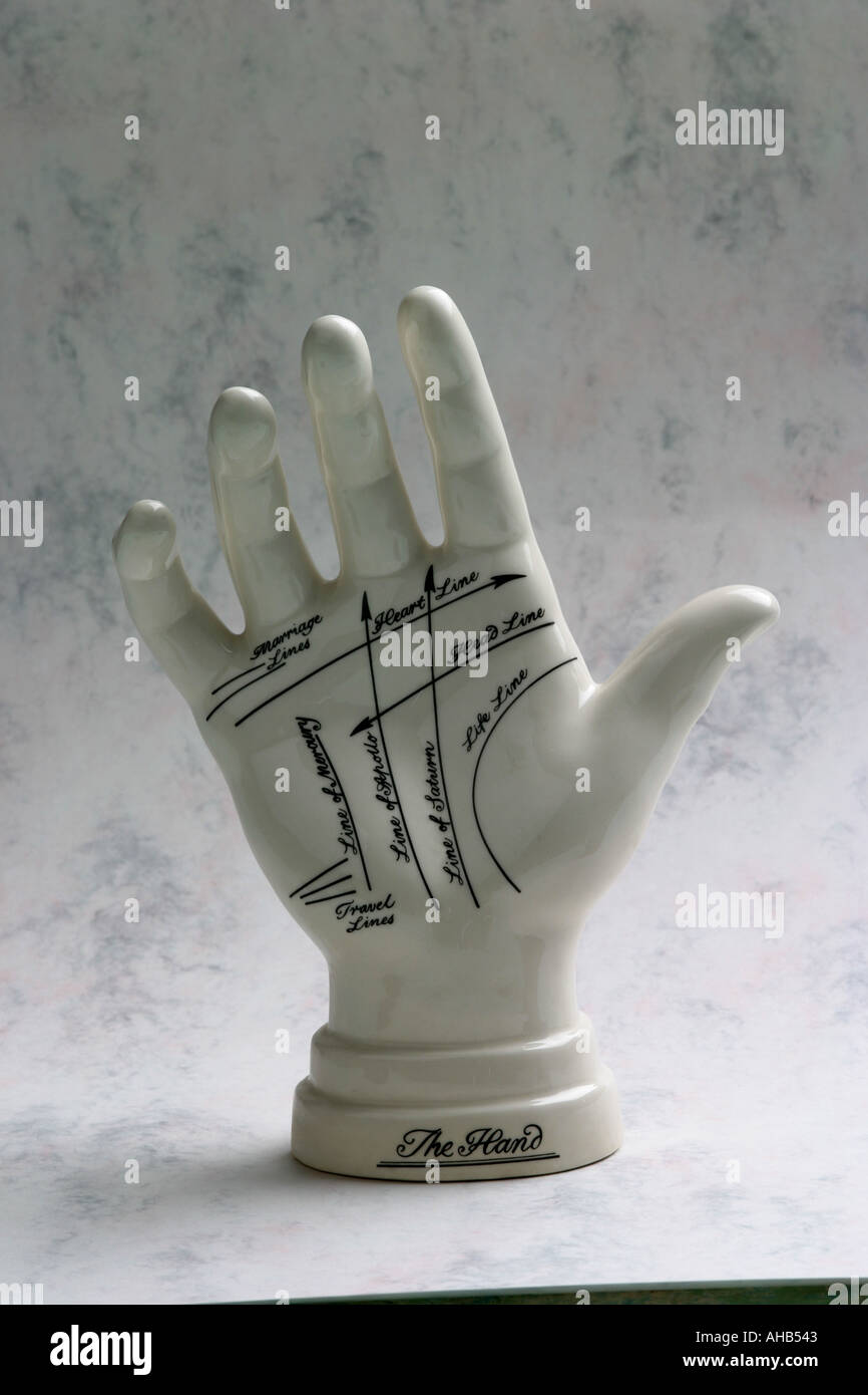 Palm reading lines hi-res stock photography and images - Alamy