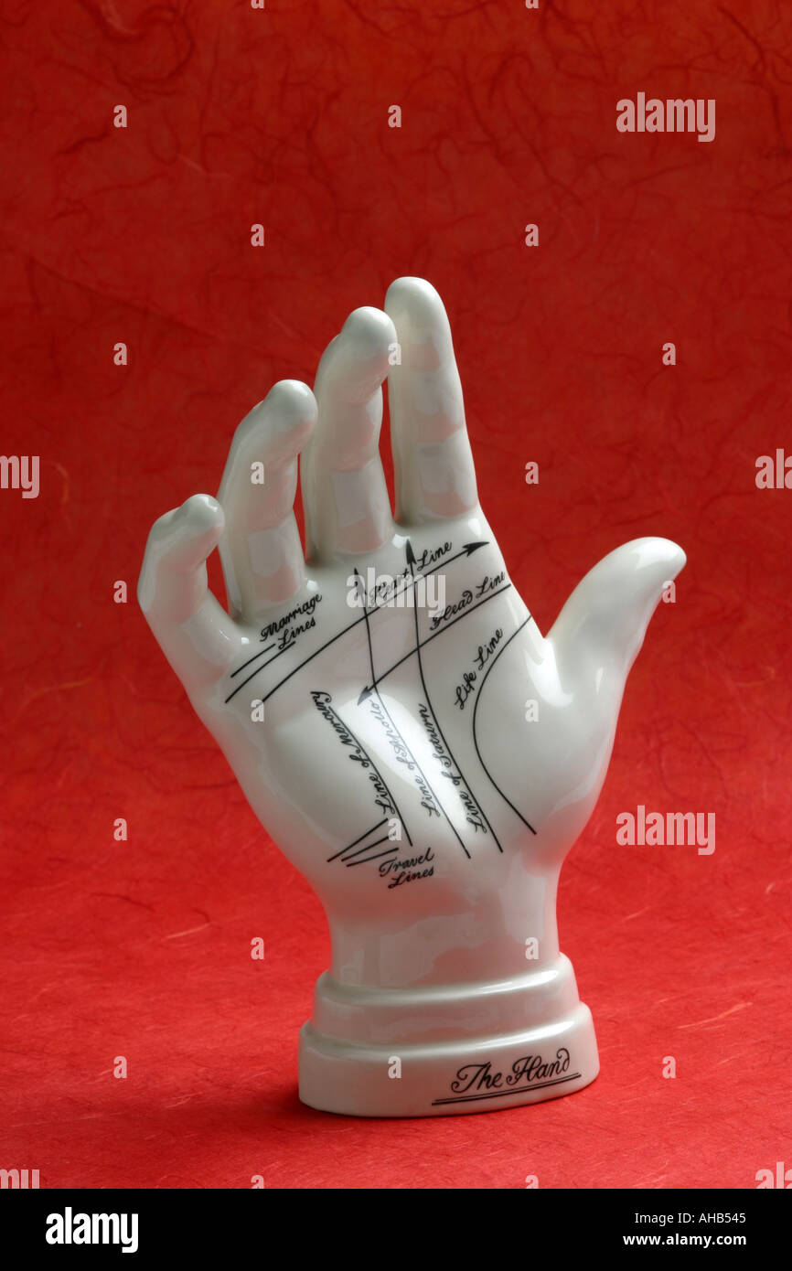 Palmistry heart line hi-res stock photography and images - Alamy