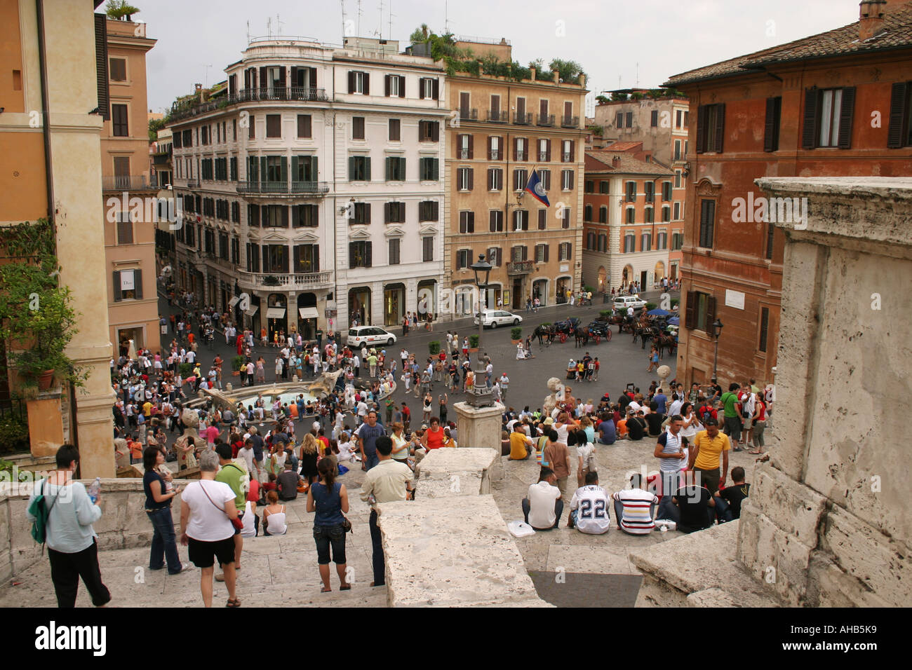 Monumental stairway spanish steps hi-res stock photography and images ...