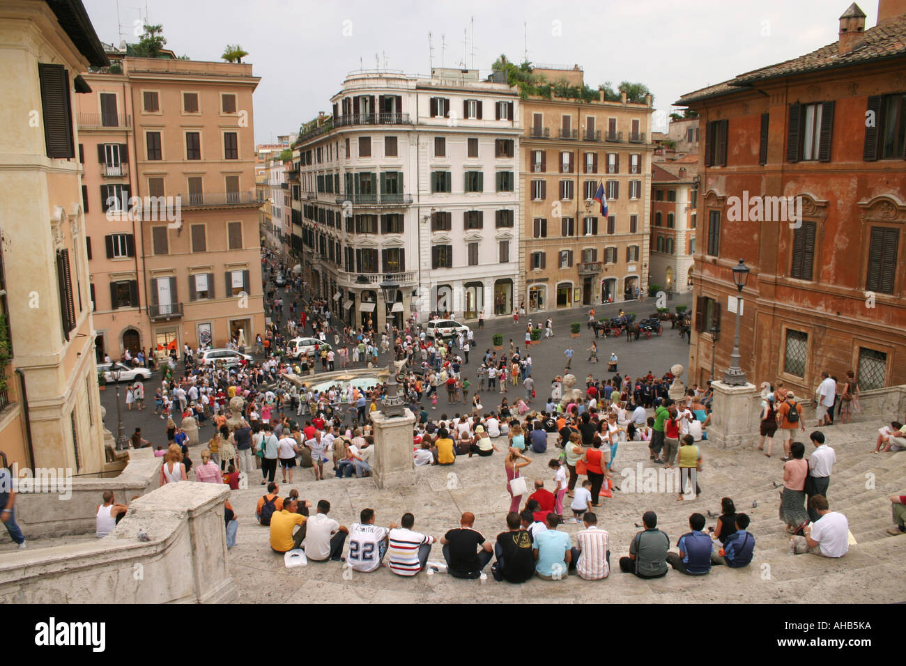 Monumental stairway spanish steps hi-res stock photography and images ...