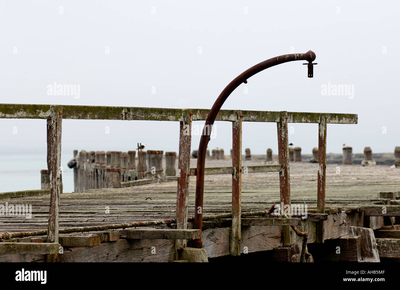Broken hand rail hi-res stock photography and images - Alamy